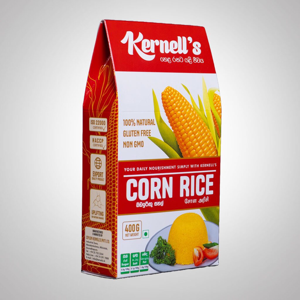 Kernell’s Corn Rice 400G | kernell's
